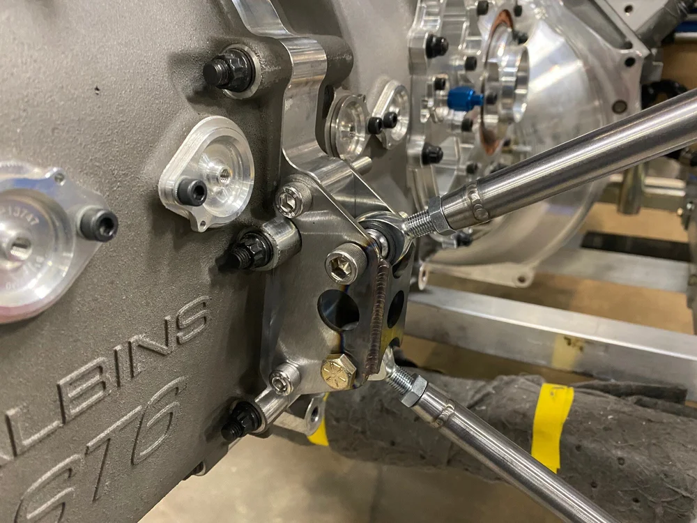 Transaxle Mounting — Bulkhead Plate — Swartz Garage