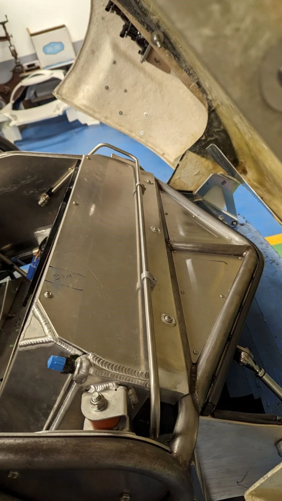 Radiator Inlet Duct — Swartz Garage