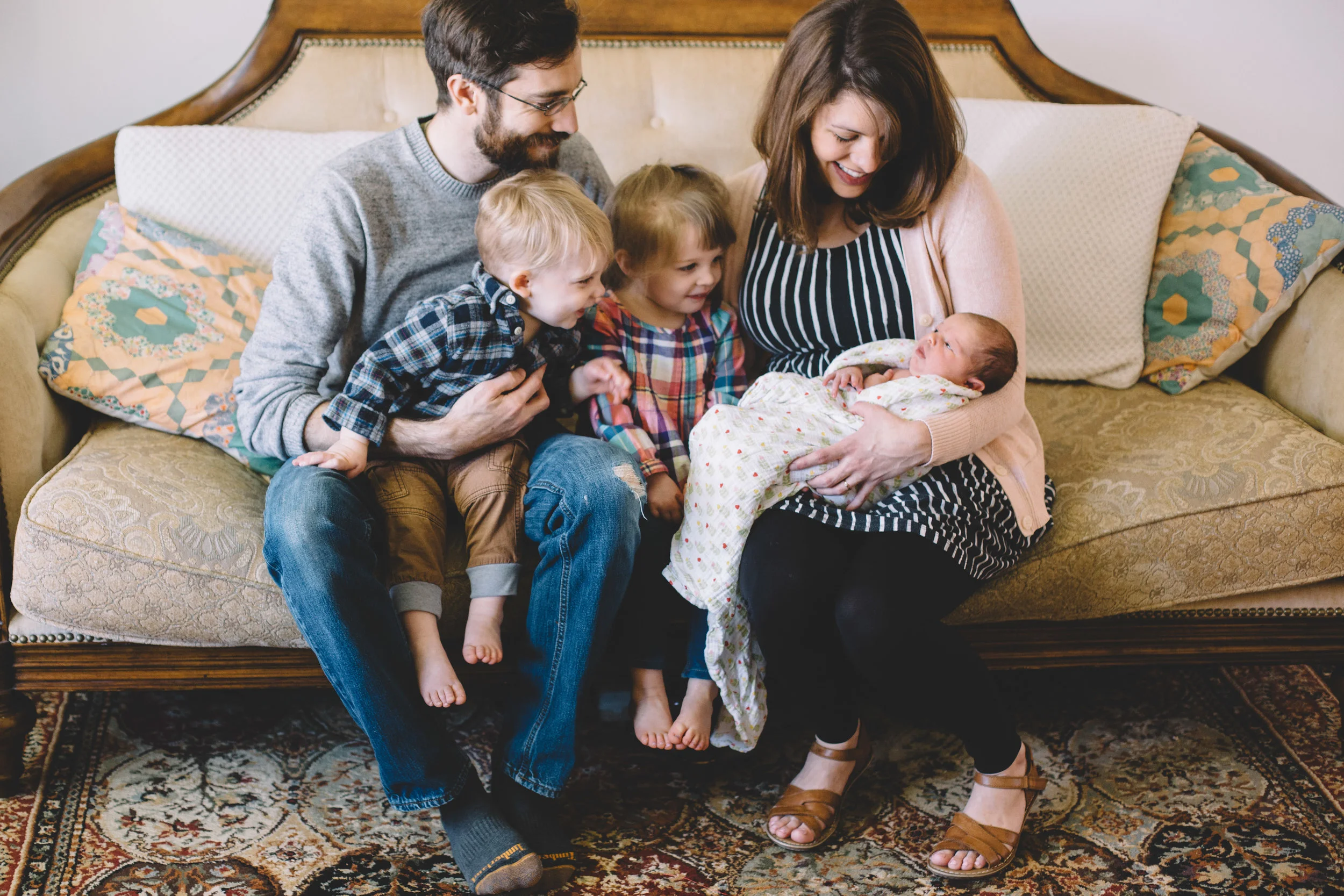 Vale Rhea In Home Newborn Session {Indianapolis, IN}