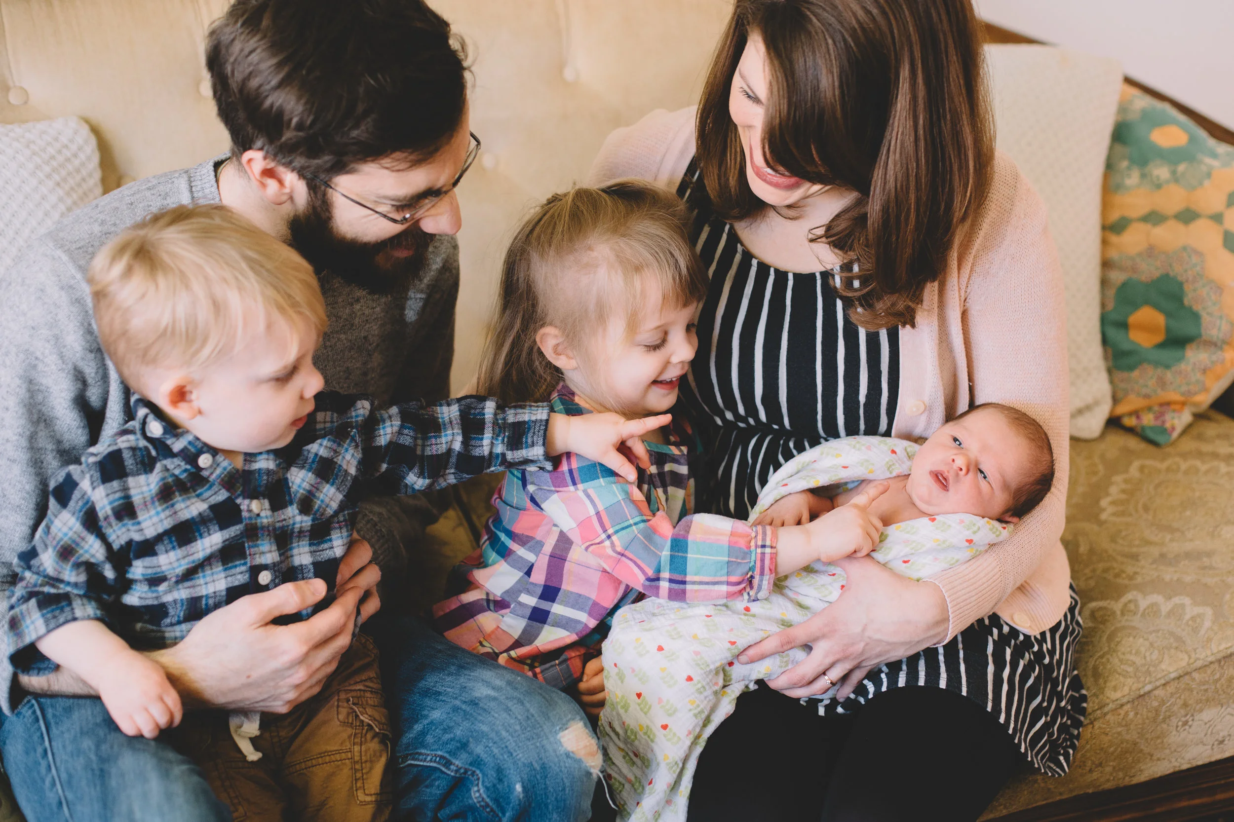 Vale Rhea In Home Newborn Session {Indianapolis, IN}