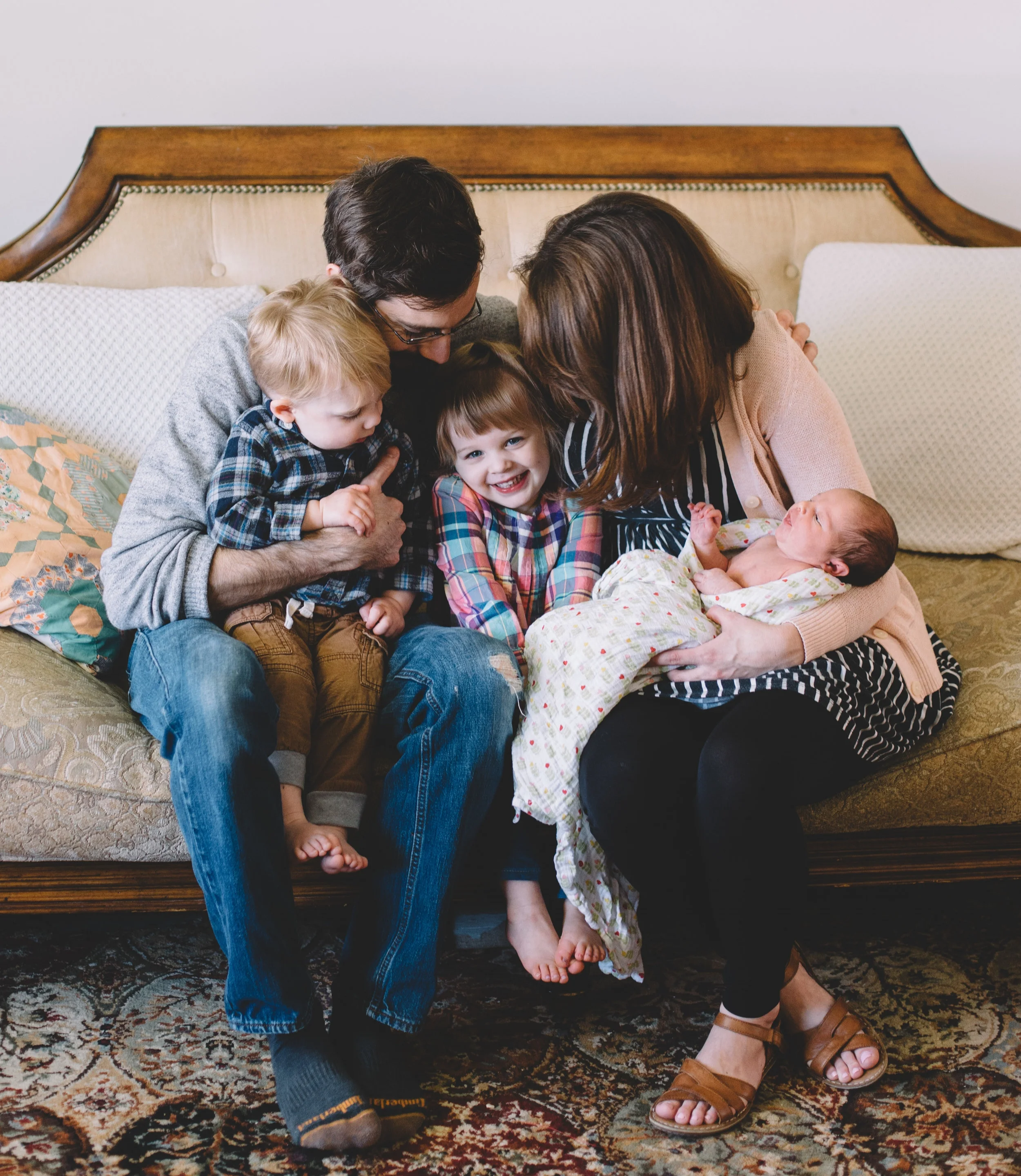 Vale Rhea In Home Newborn Session {Indianapolis, IN}