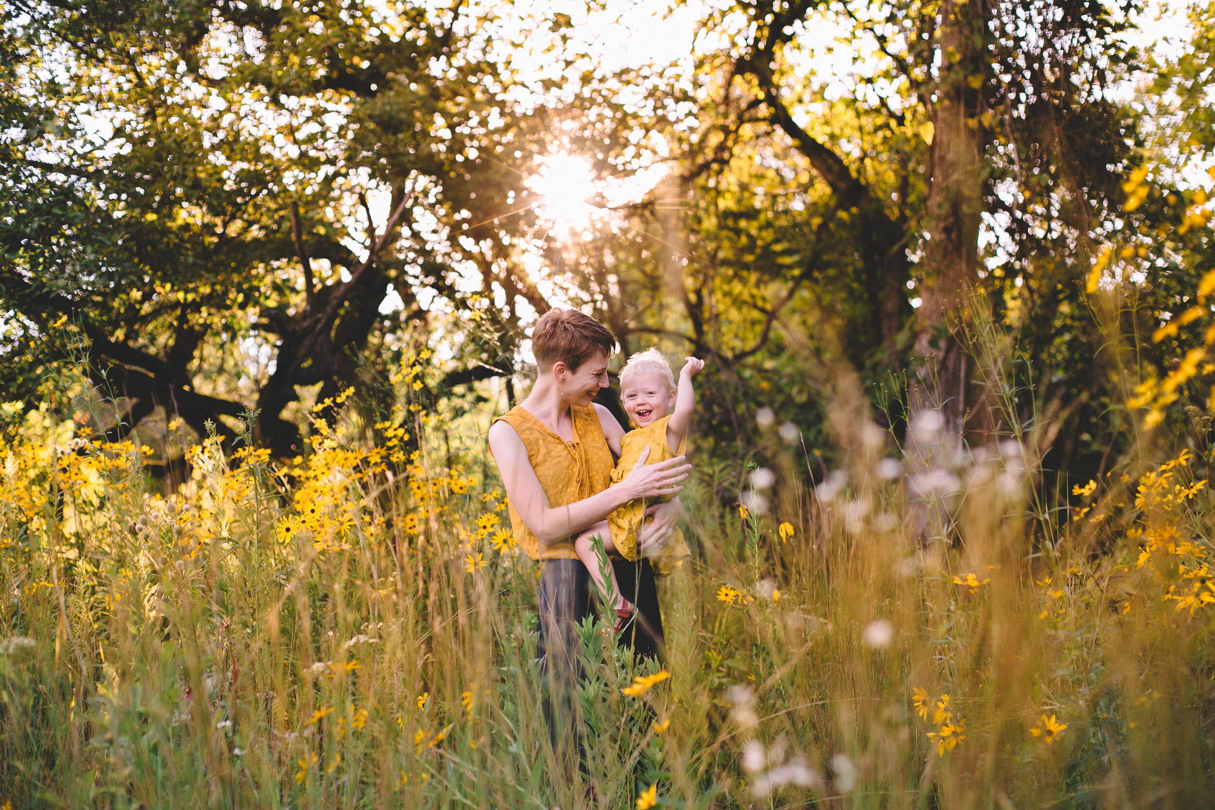 The McClellan Family's Sunset Field Session