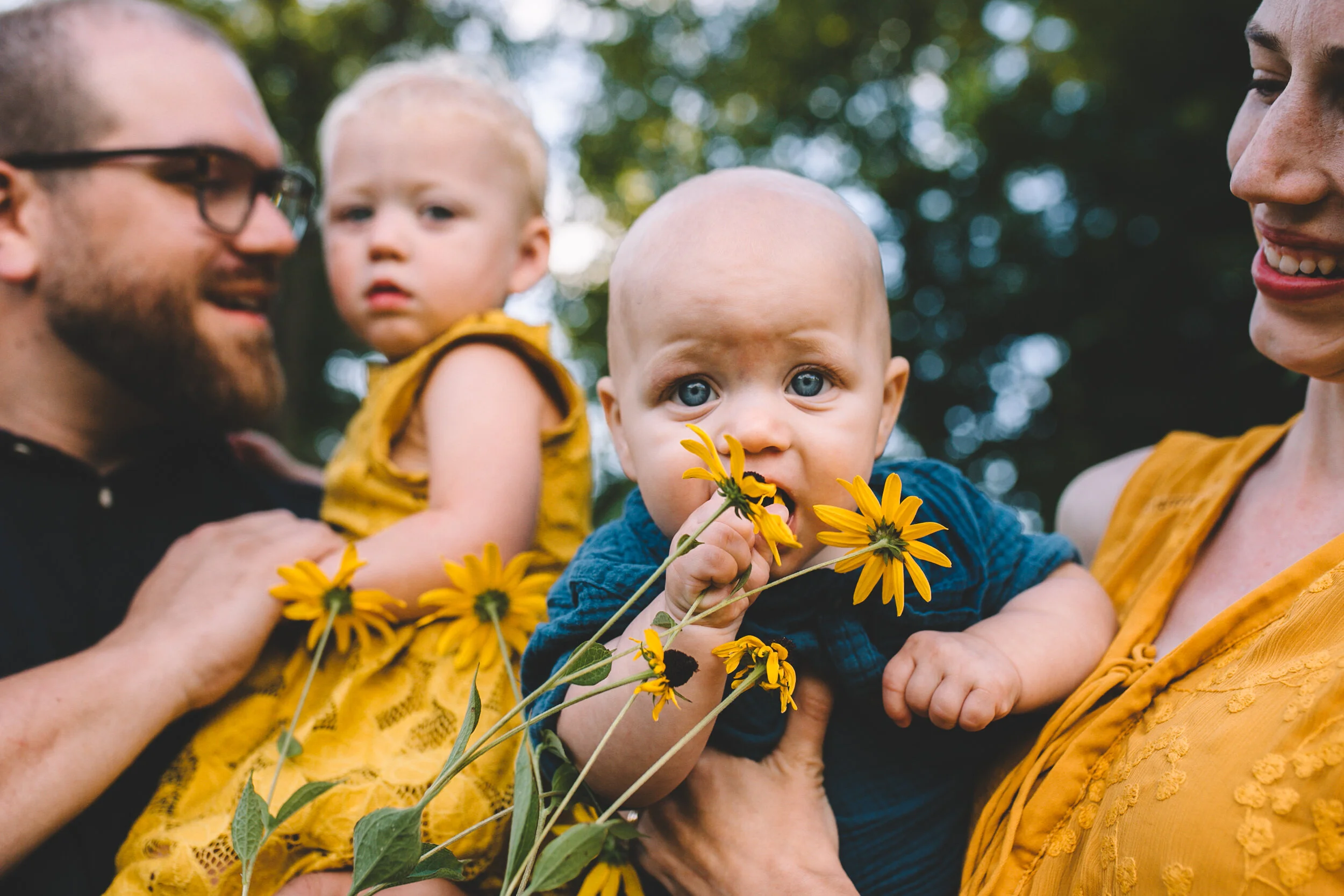 The McClellan Family's Sunset Field Session