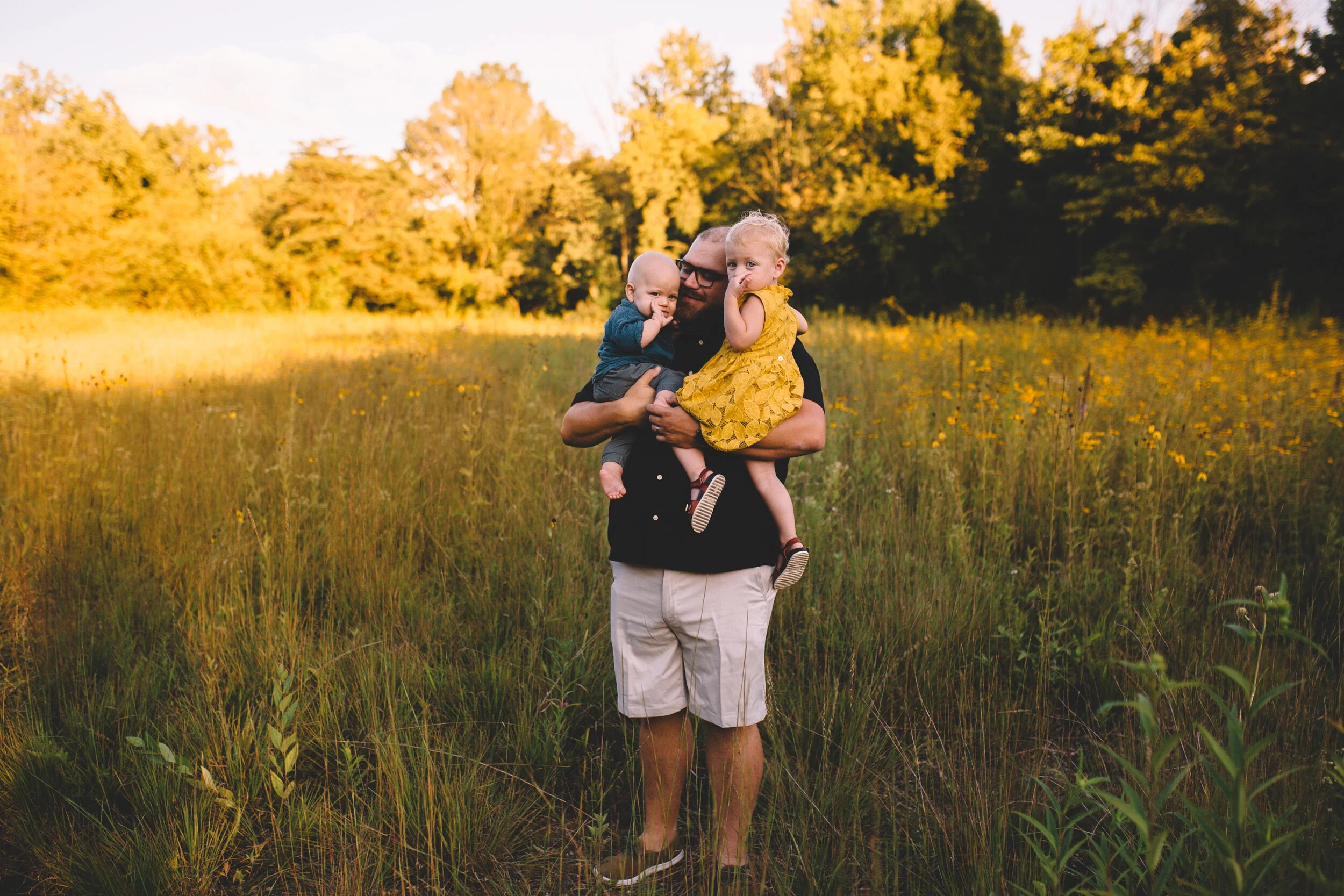 The McClellan Family's Sunset Field Session