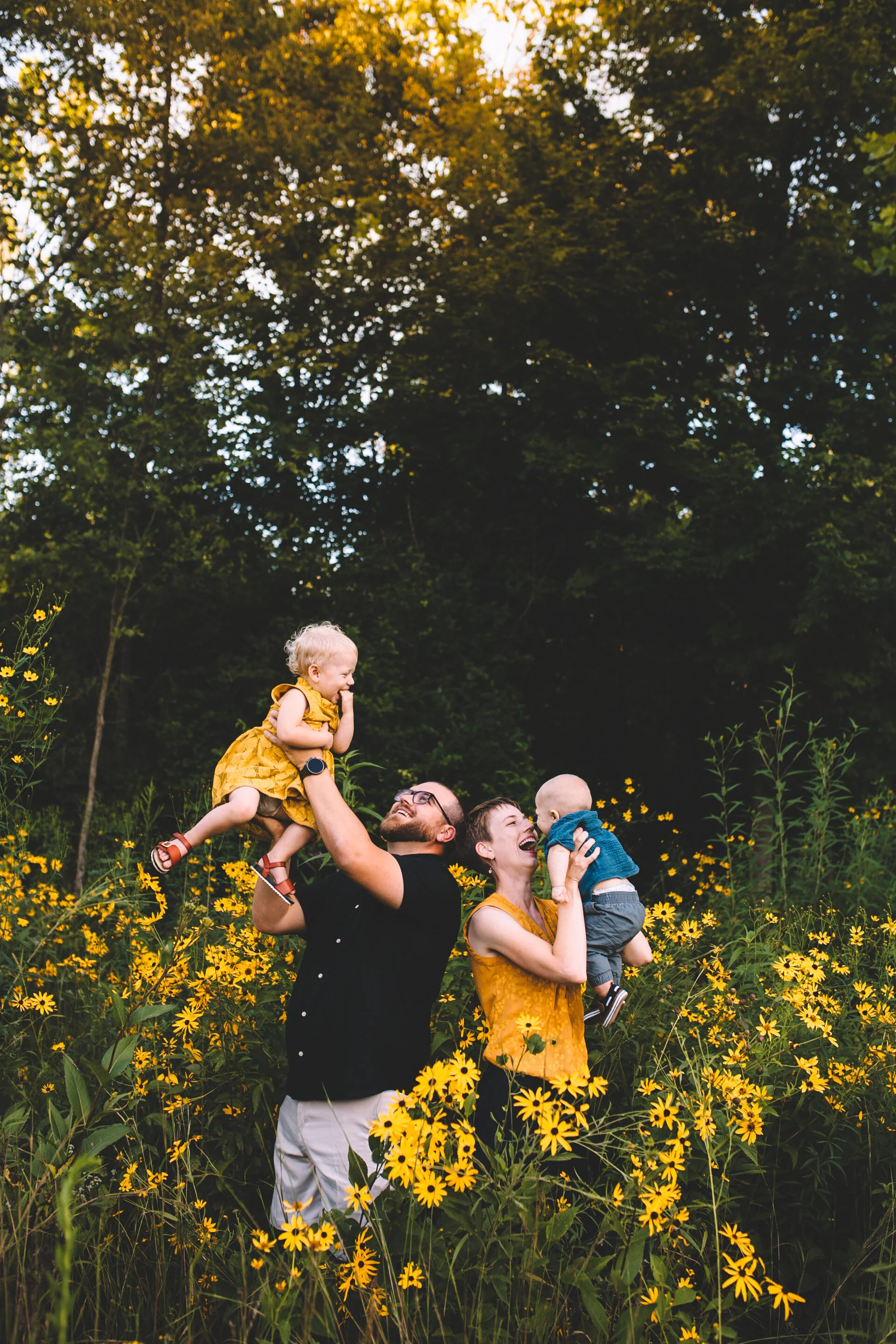 The McClellan Family's Sunset Field Session