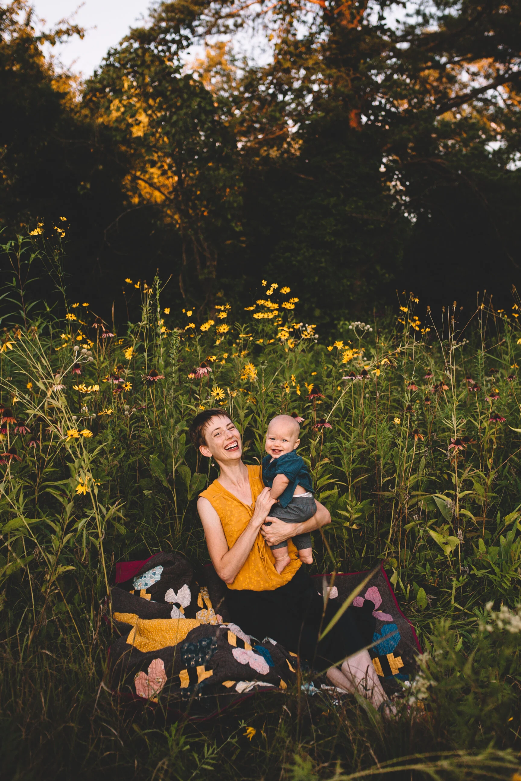 The McClellan Family's Sunset Field Session