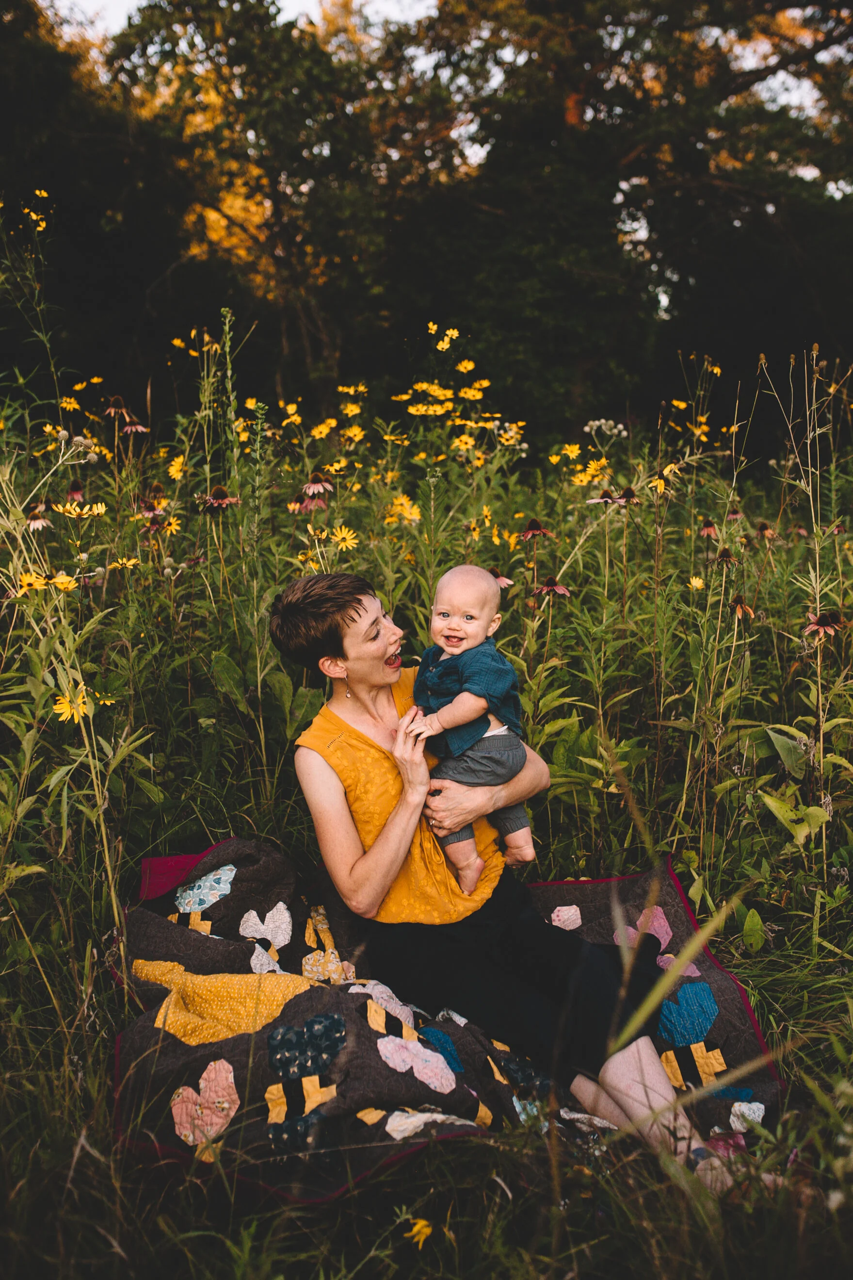 The McClellan Family's Sunset Field Session