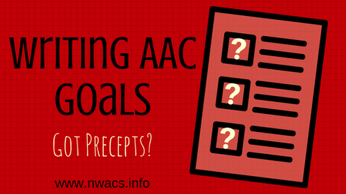 AAC Competencies & Goal Writing — NWACS