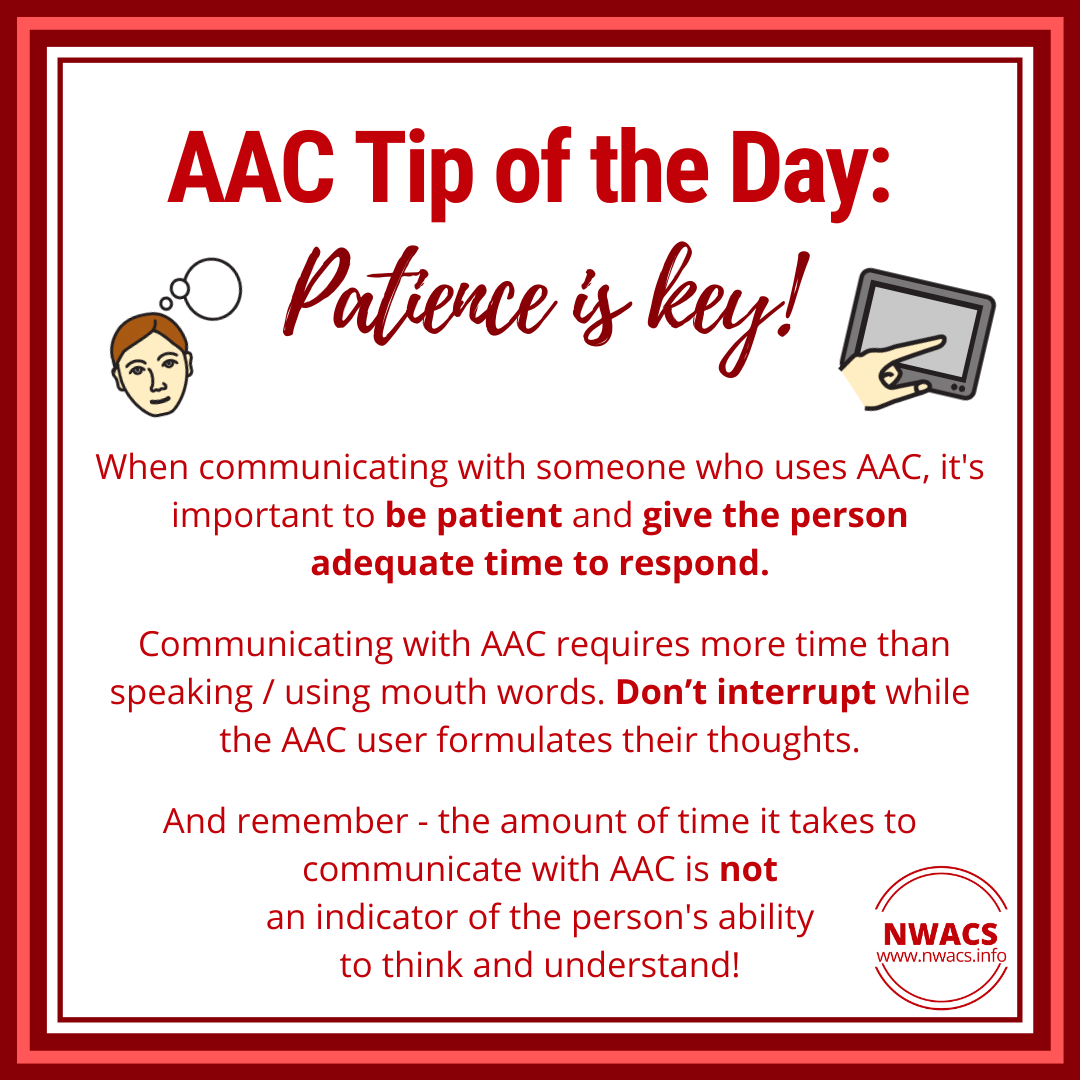 NWACS - AAC for Adults with Developmental Disabilities