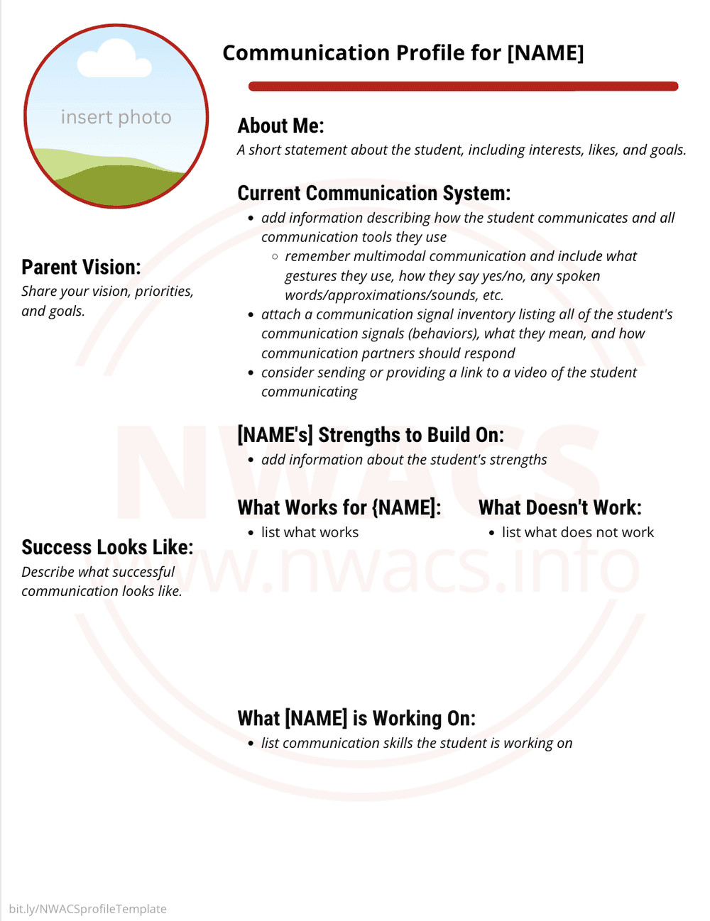 NWACS - AAC for Adults with Developmental Disabilities