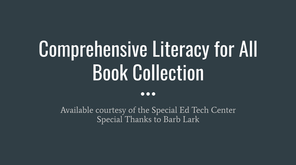 Comprehensive Literacy for All (CFLA) Book Collection – An Interview ...
