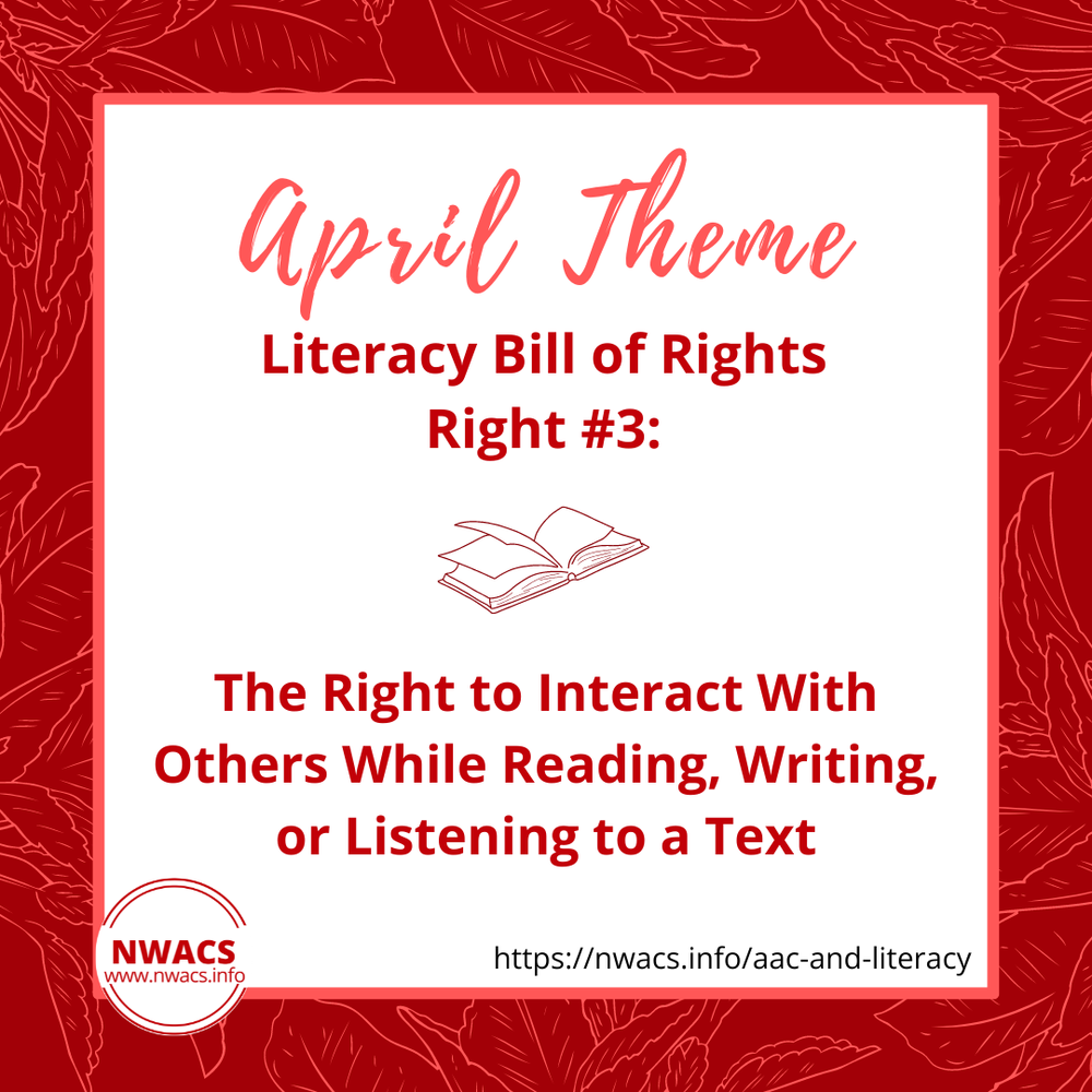 Using Shared Reading to Support Literacy Right #3 — NWACS