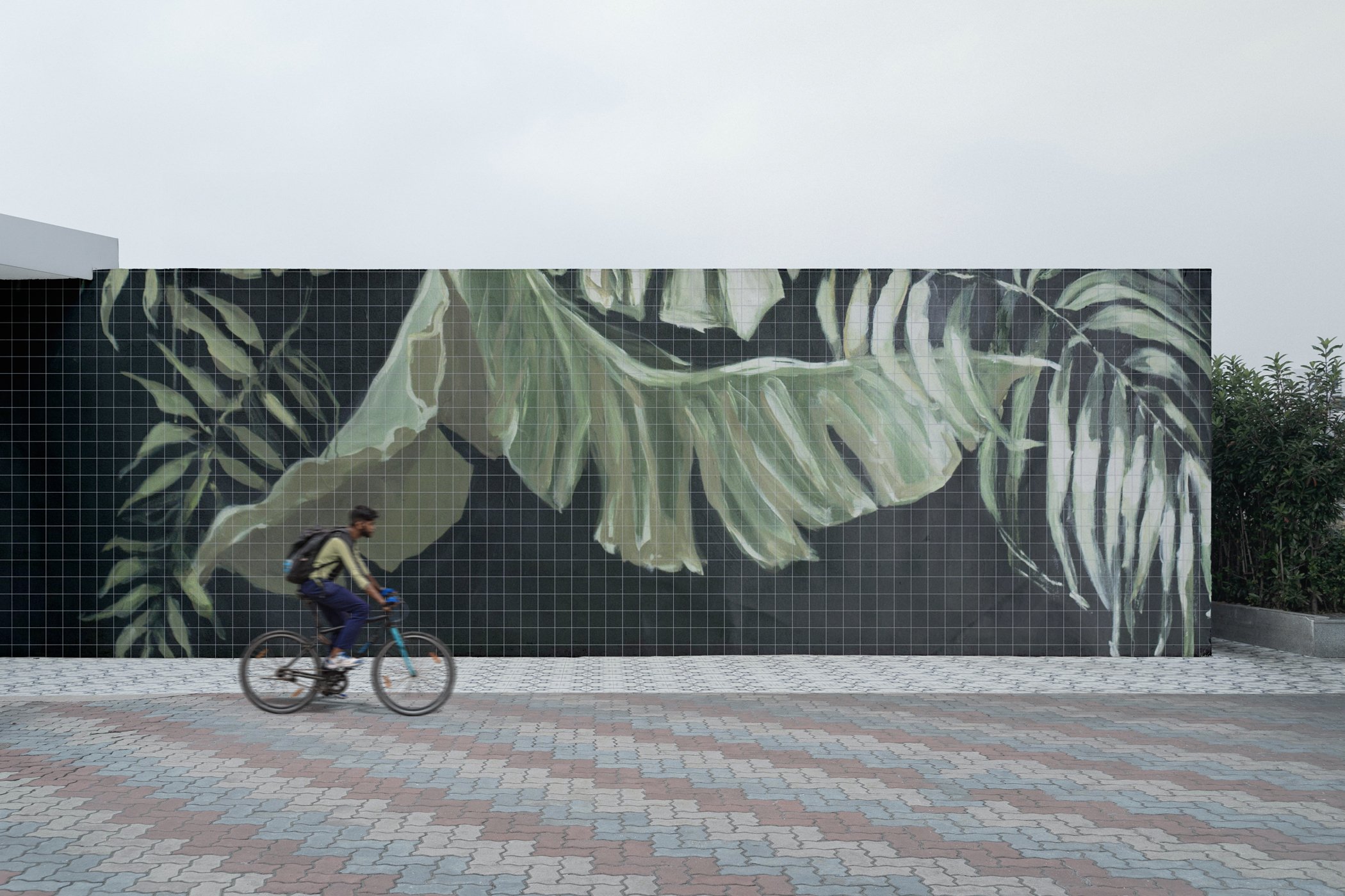Luxury Hand-Crafted Verdant Mural Tiles - Custom Zellige Art | Audrey ...