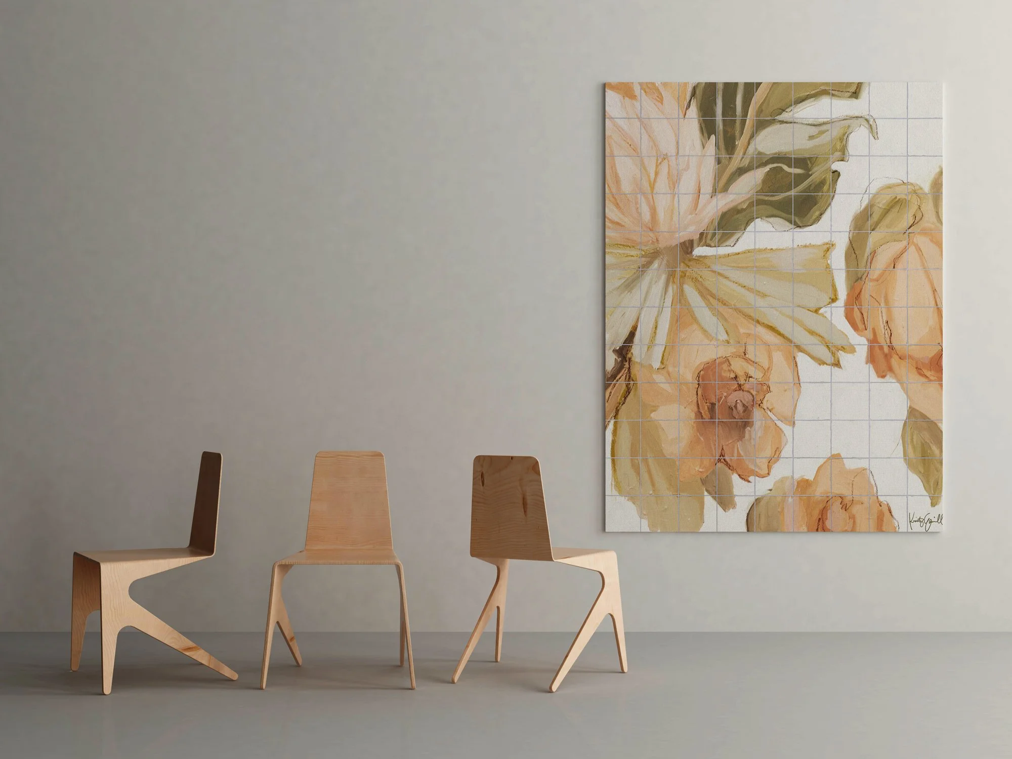 Luxury Hand-Crafted Protea Tiles - Custom Zellige Art | Audrey Lane ...