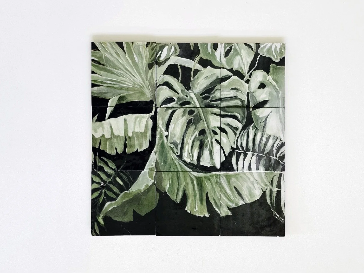 Luxury Hand-Crafted Verdant Mural Tiles - Custom Zellige Art | Audrey ...