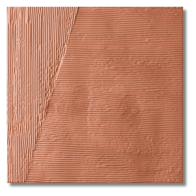 Coral Red Textured Tile: Hand-Carved Elegance for Timeless Design ...