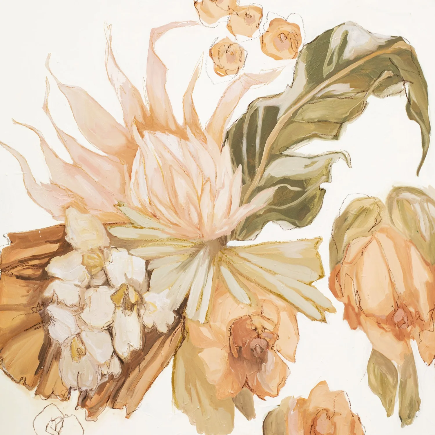 Luxury Hand-Crafted Protea Tiles - Custom Zellige Art | Audrey Lane ...
