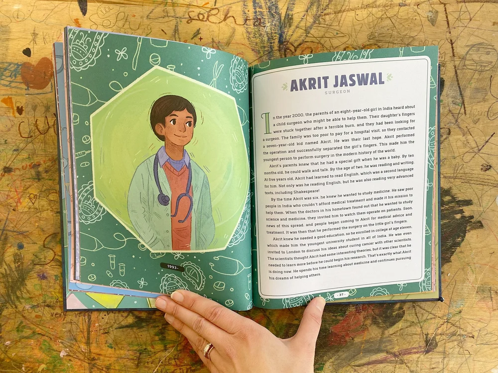 A peek inside: Never Too Young! 50 Unstoppable Kids Who Made a ...