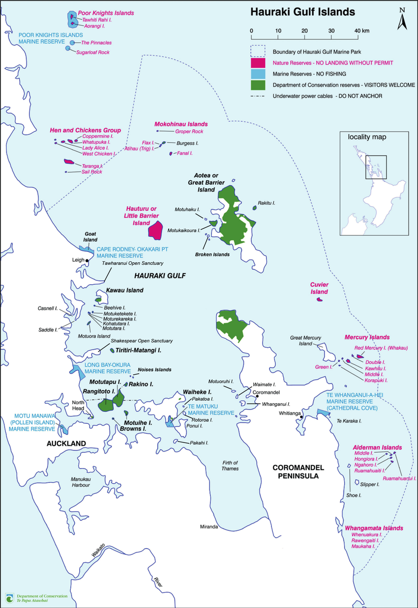 Islands of the Hauraki Gulf 2024 — Ocean Sailing Expeditions