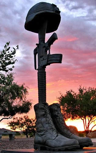 Fallen Soldier Battle Cross