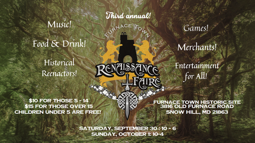Renaissance Faire — Furnace Town Historic Site