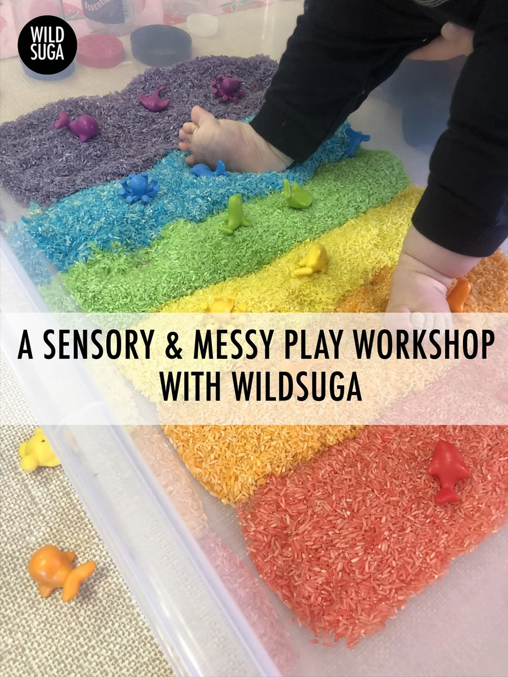 A Sensory & Messy play workshop with cocoon early years — wildsuga