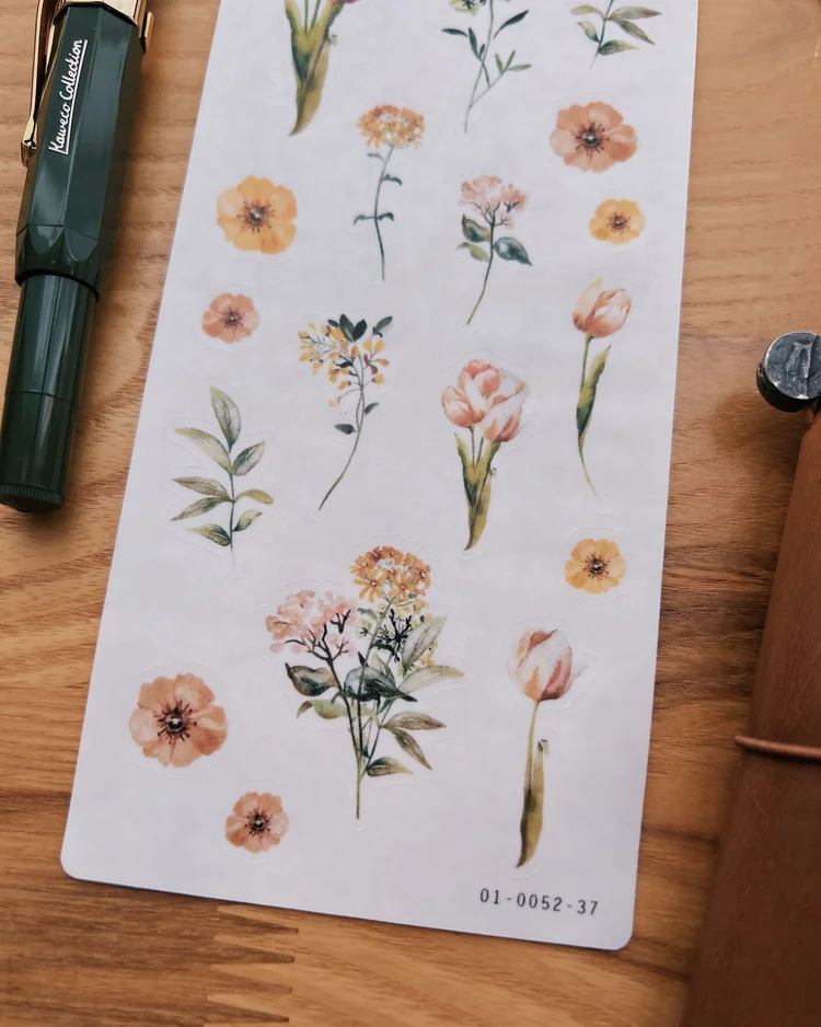 Spring Wildflower Stickers — Sarica Studio