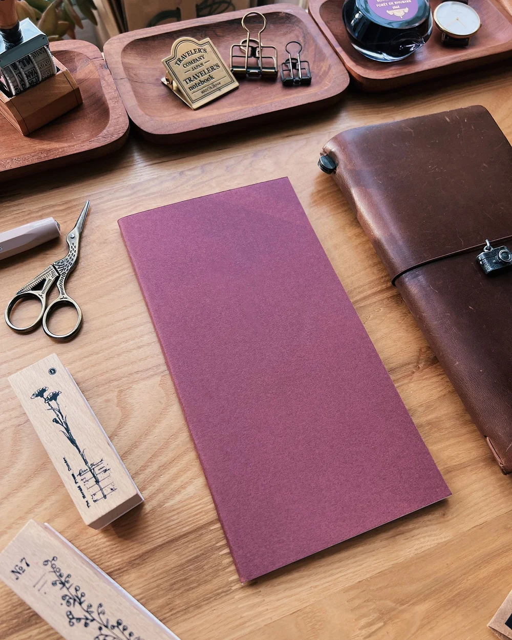 Standard Traveler's Notebook Clear Cover — Sarica Studio