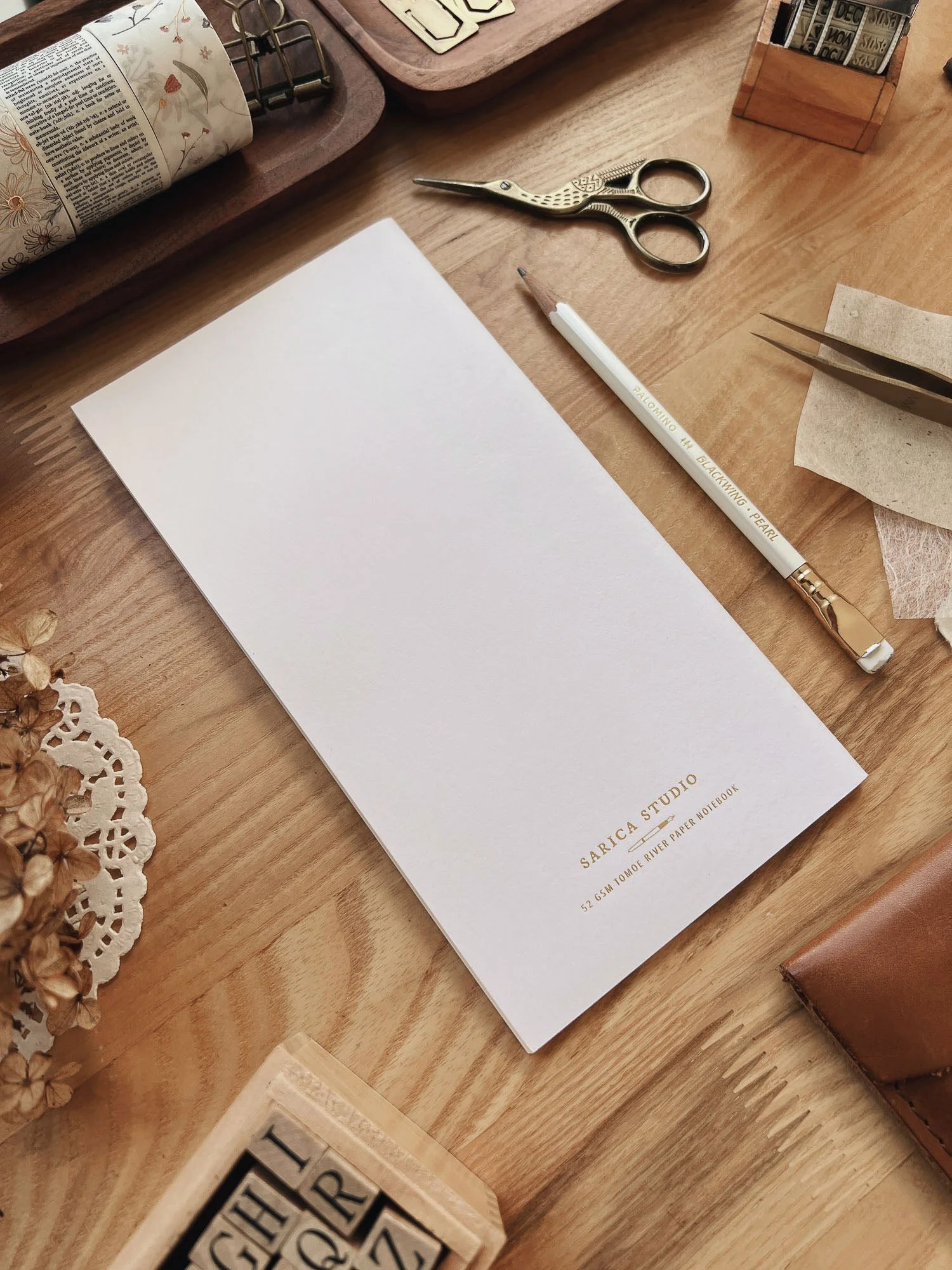 Fern Notebook (Standard Traveler's Notebook Size) — Sarica Studio
