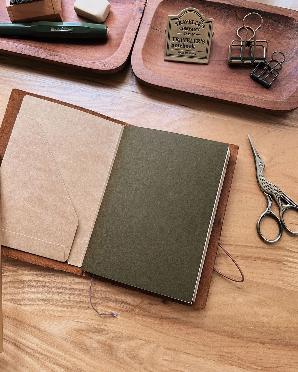 Standard Traveler's Notebook Clear Cover — Sarica Studio