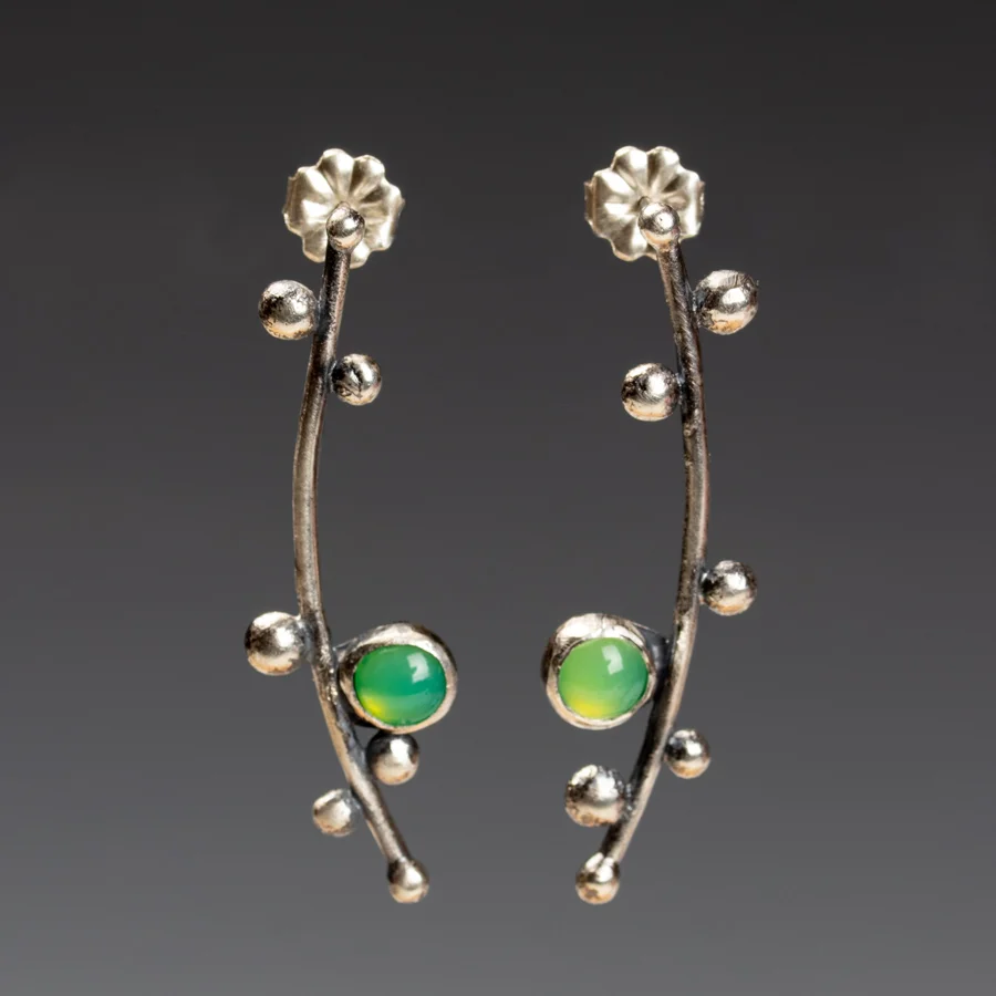 Sterling silver, gold, handmade, jewelry, Lisa Colby, In Tandem Gallery ...