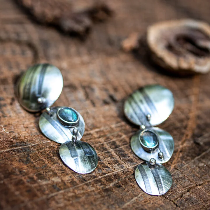 Sterling silver, gold, handmade, jewelry, Lisa Colby, In Tandem Gallery ...