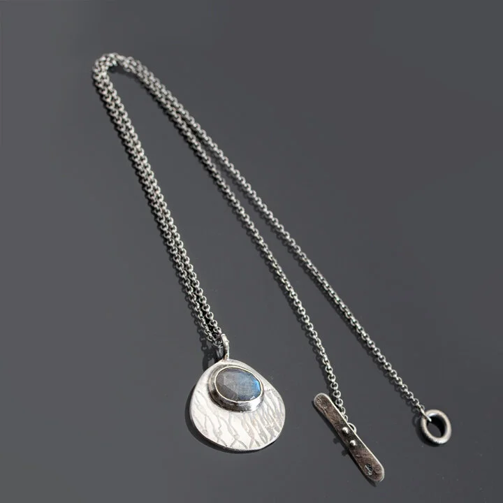 Sterling silver, gold, handmade, jewelry, Lisa Colby, In Tandem Gallery ...