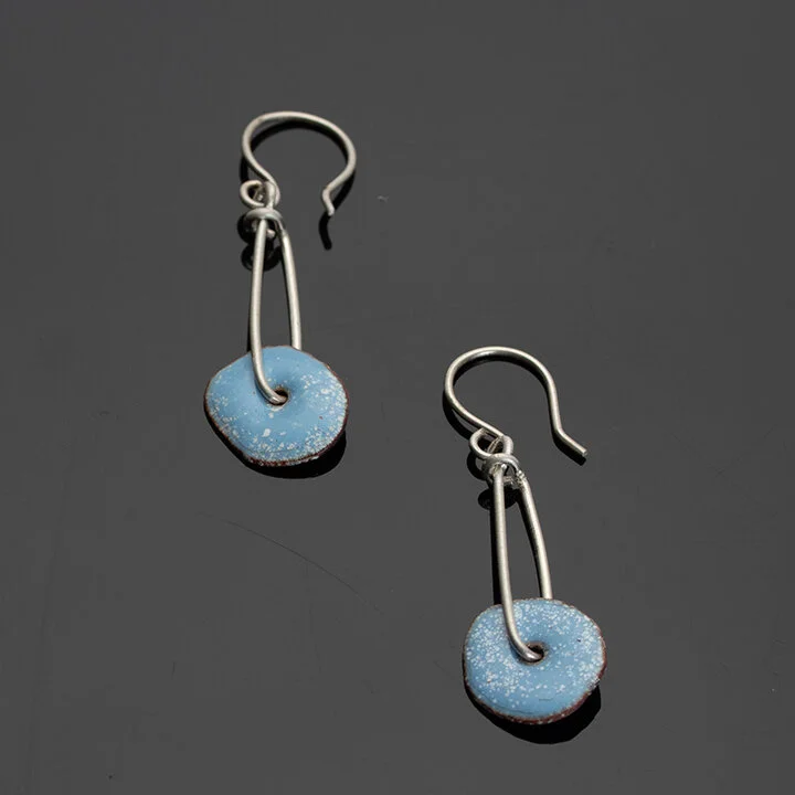 Beach stones, enamel. Sterling silver, twig, colorful, jewelry, Susan ...