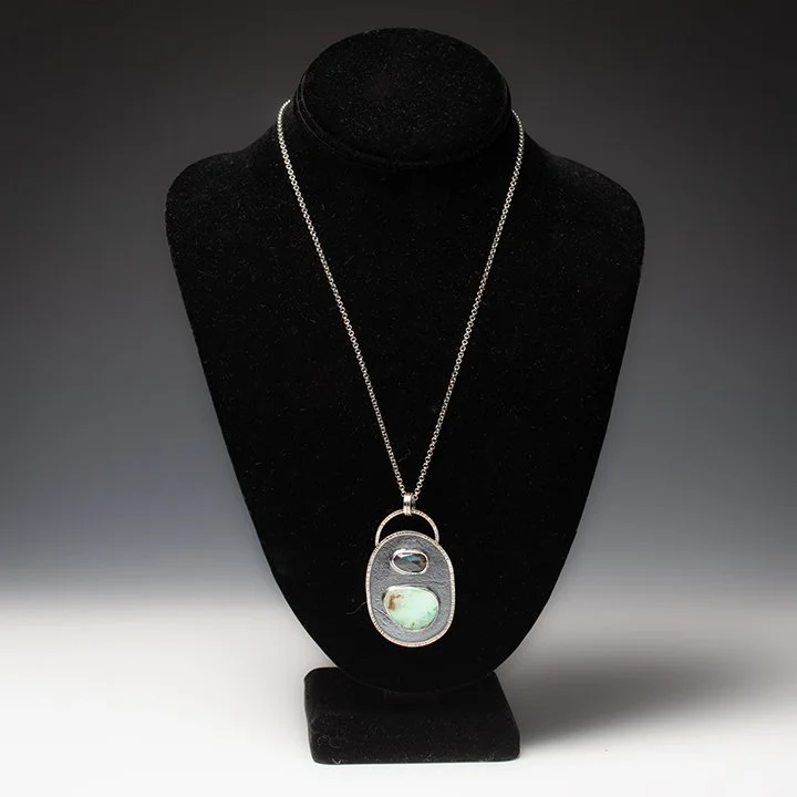 Sterling silver, gold, handmade, jewelry, Lisa Colby, In Tandem Gallery ...
