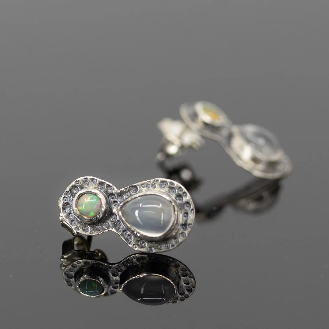 Sterling silver, gold, handmade, jewelry, Lisa Colby, In Tandem Gallery ...