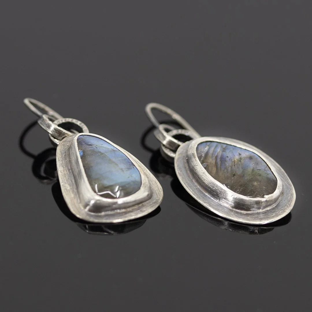 Sterling silver, gold, handmade, jewelry, Lisa Colby, In Tandem Gallery ...