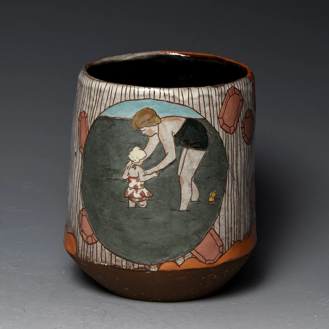 Pattie Chalmers - Cup - pach006 — In Tandem Gallery - Bakersville NC