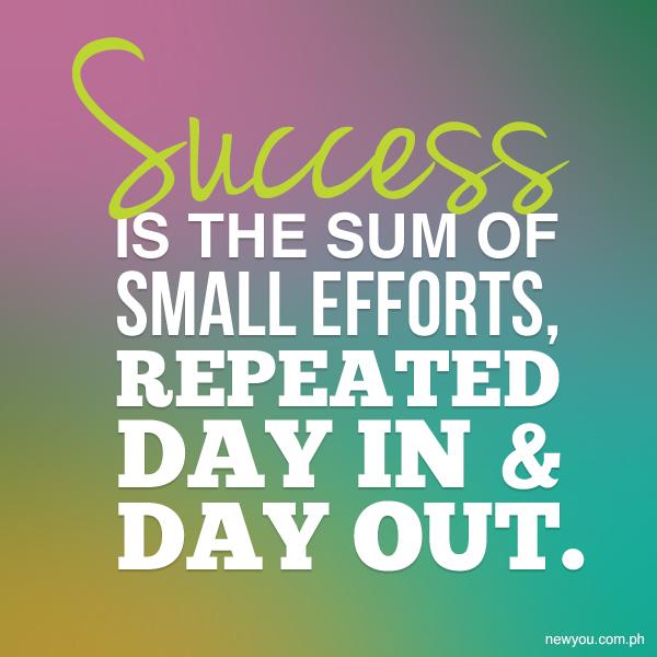 Success Is The Sum Of Small Efforts Repeated Day In Day Out Weight success-is-the-sum-of-small-efforts-repeated-day-in-day-out-weight