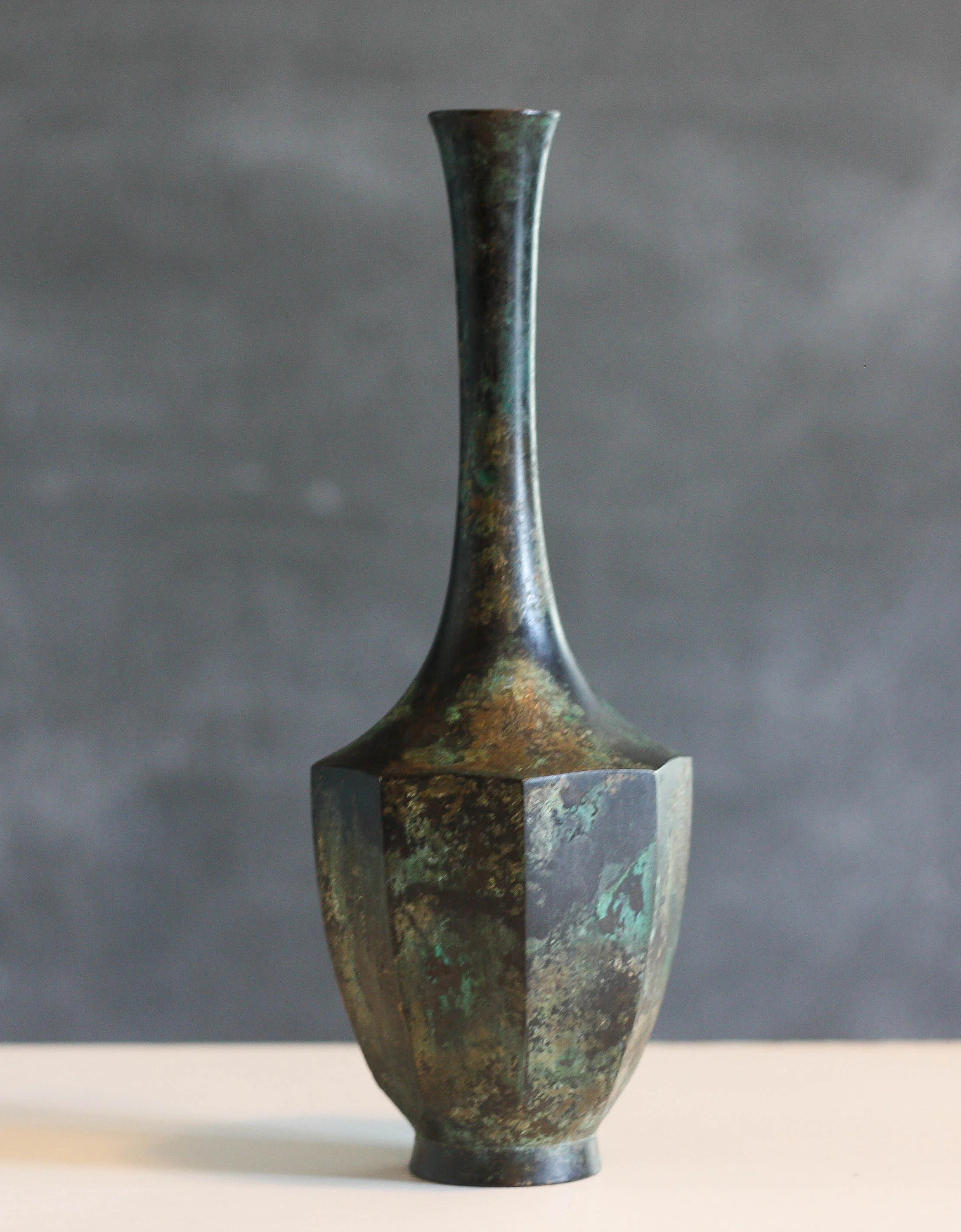 Pair of Vintage Solid Bronze Vases **SOLD** — Mid And Mod