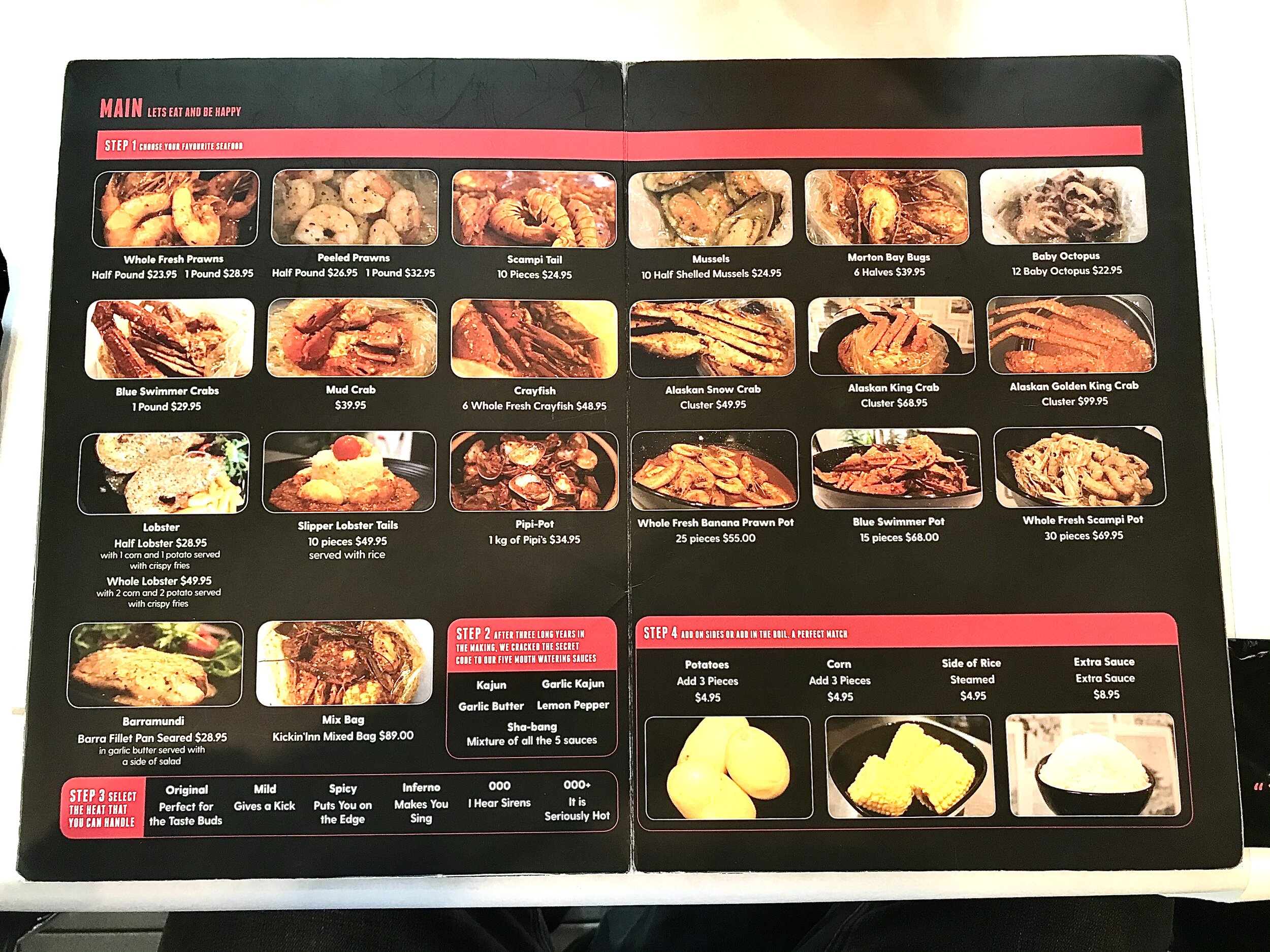 KICKIN' INN KAJUN SEAFOOD RESTAURANT - CANLEY HEIGHTS, SYDNEY — Sir and ...