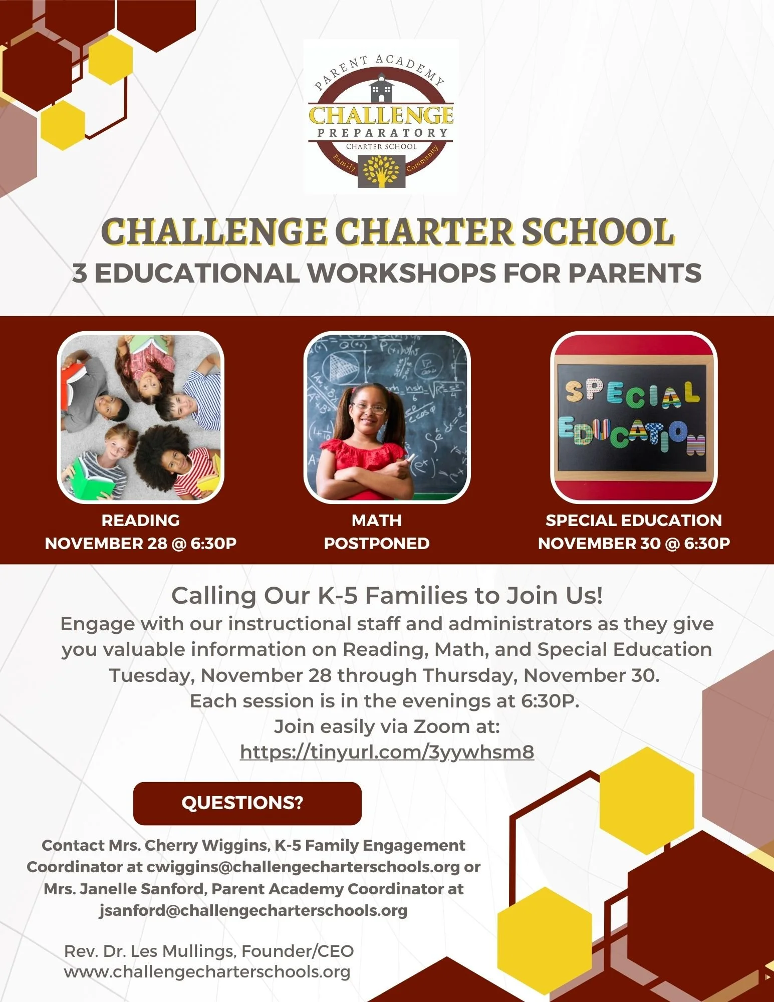 Parent Academy — Challenge Charter School