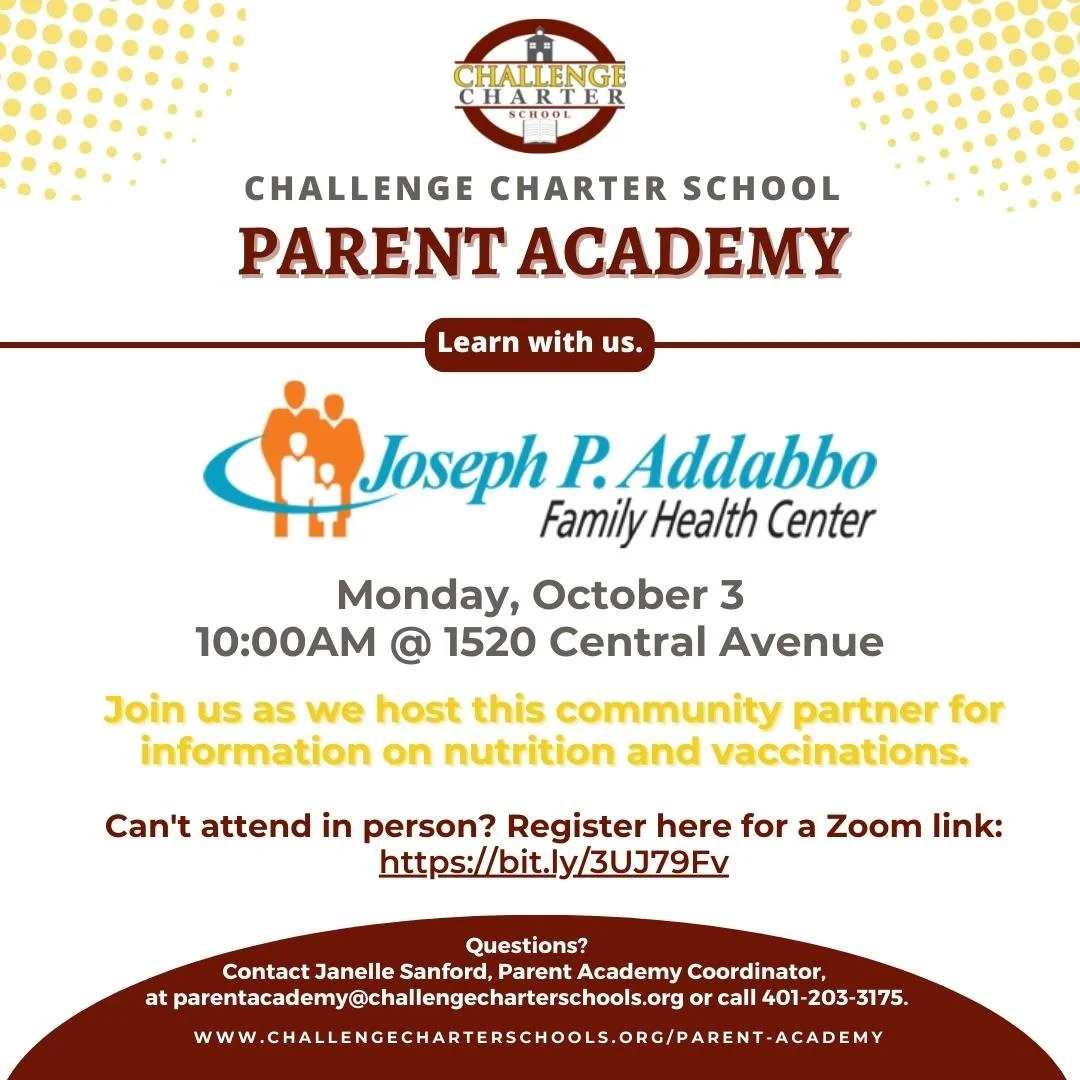 Parent Academy — Challenge Charter School
