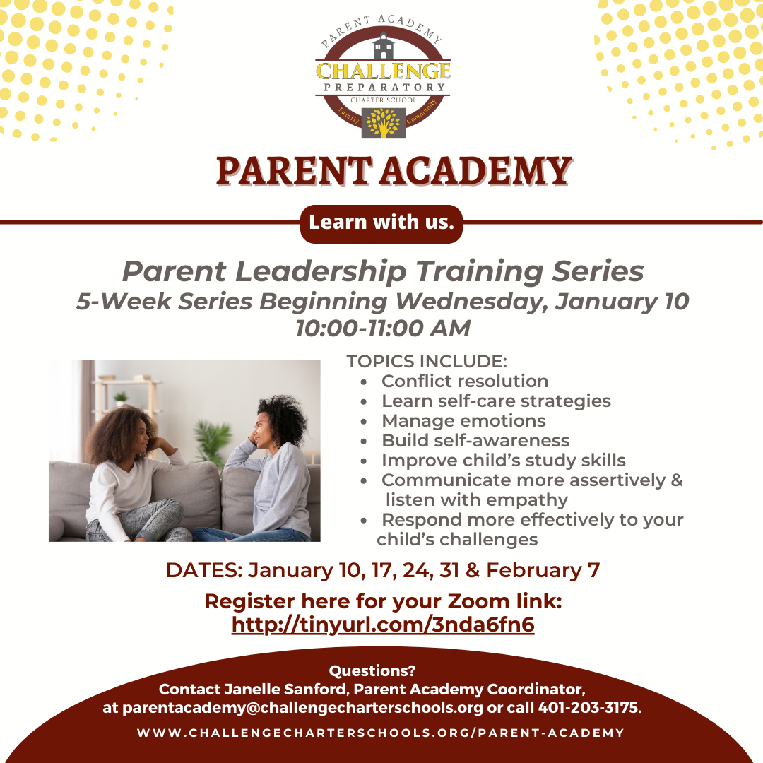 Parent Academy — Challenge Charter School