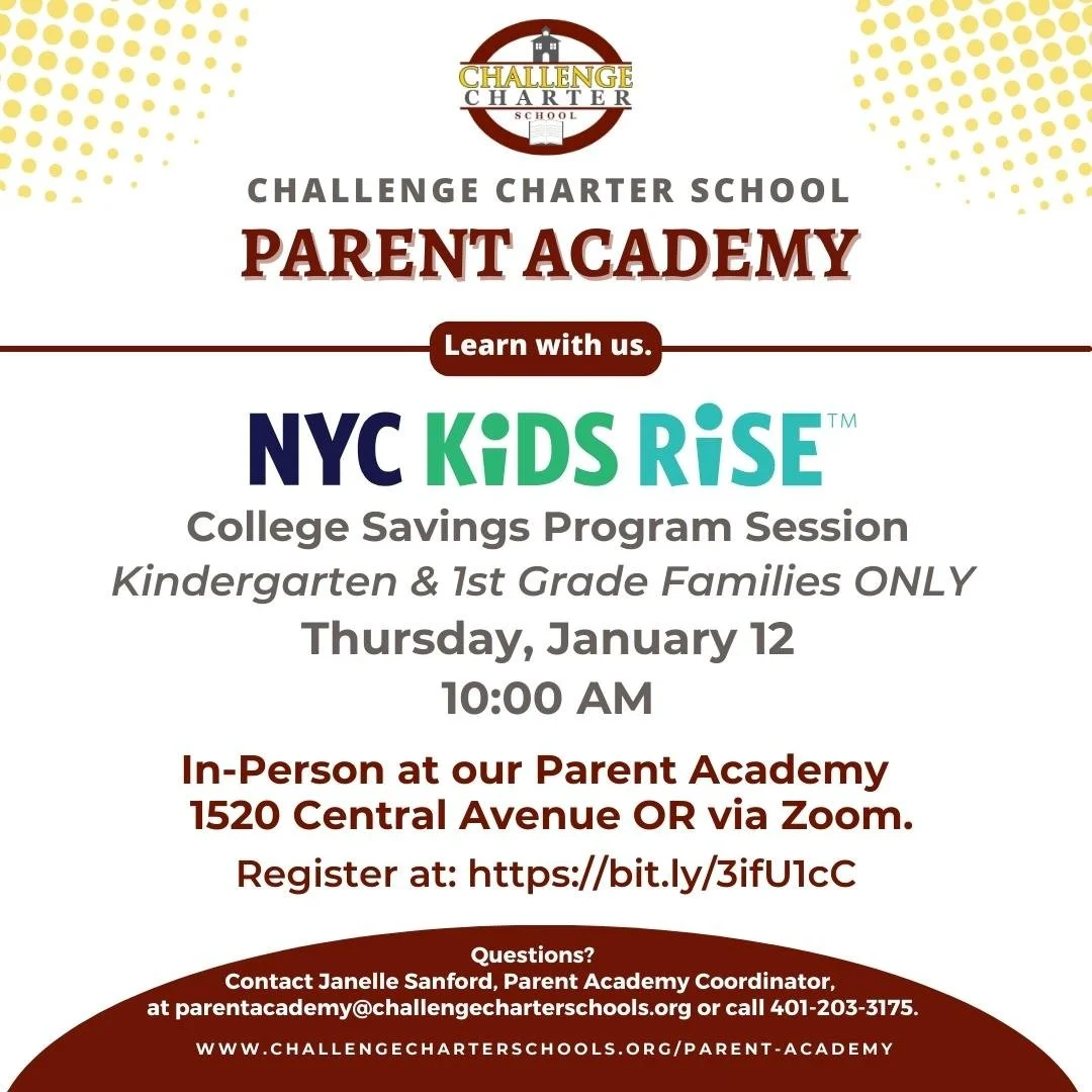 Parent Academy — Challenge Charter School