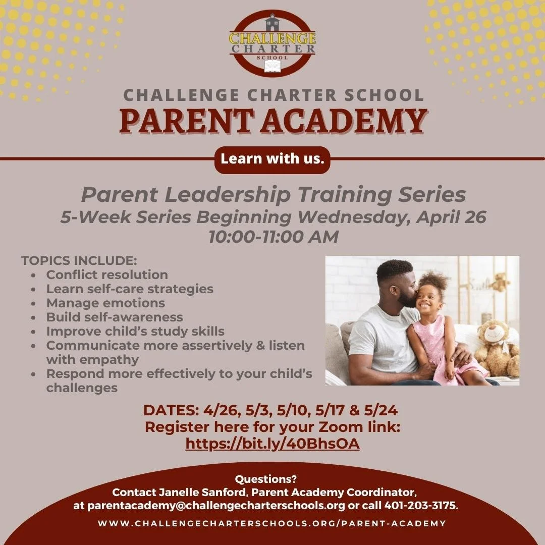Parent Academy — Challenge Charter School