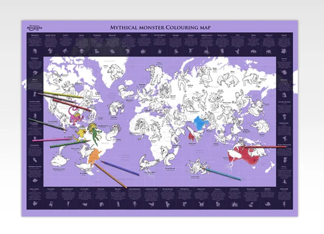 Map — Mythical Monsters