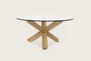 Speke Klein - Think Dining | Round Glass Pedestal Table