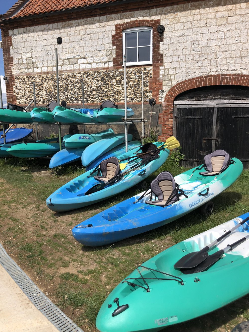 HIRING KAYAKS — Burnham Overy Boathouse