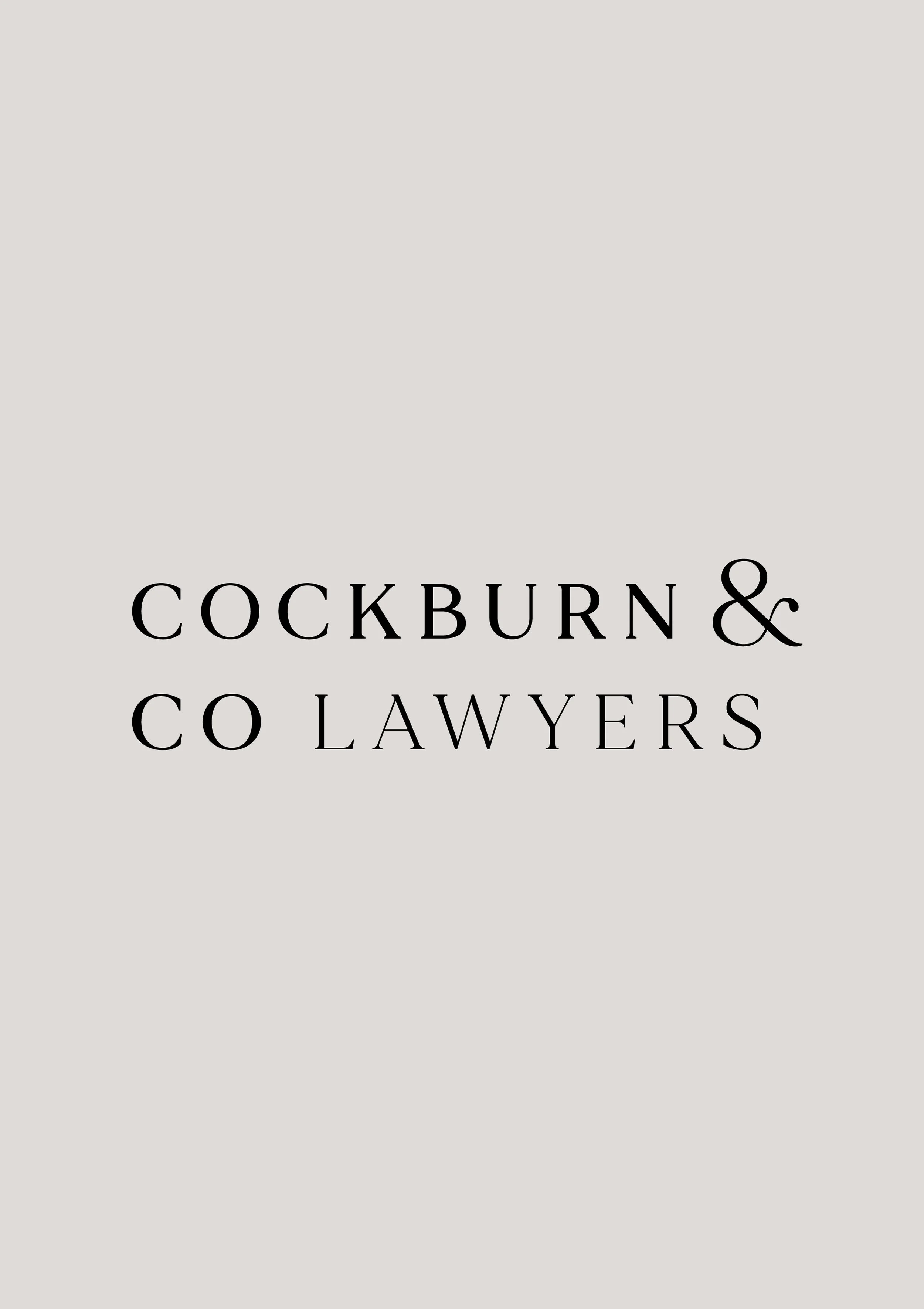 Cockburn & Co — Lisa Cron Design | Thoughtfully Crafted Brand Design ...
